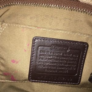 Coach | Bags | Coach Small Signature Logo Shoulder Bag | Poshmark